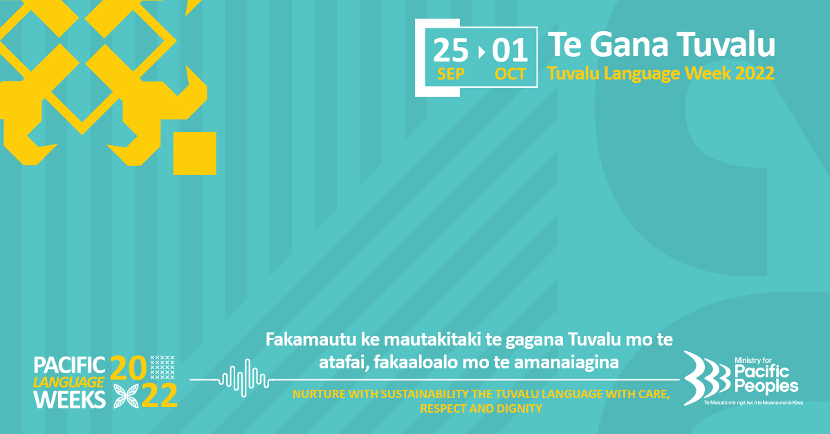 Ministry for Pacific Peoples — Tuvalu Language Week 2022