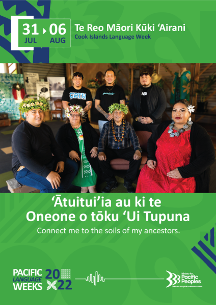 Ministry for Pacific Peoples — Cook Islands Language Week will close ...